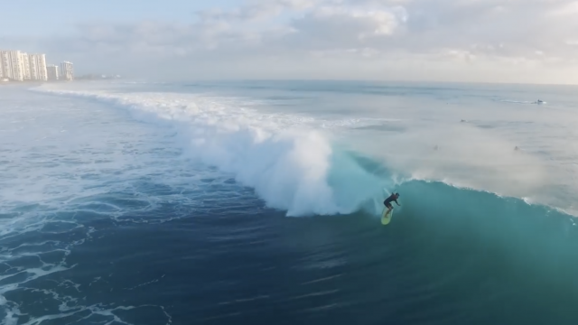 Surfing Winter Storm Riley (Boca Inlet) | NobodySurf