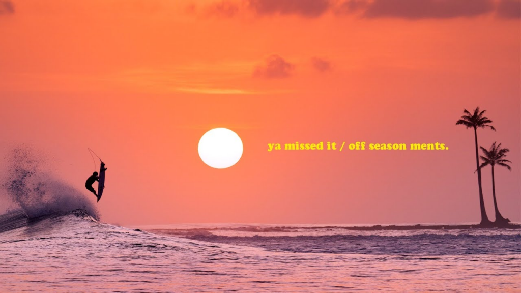 YA MISSED IT! Kandui / Off Season Ments | NobodySurf