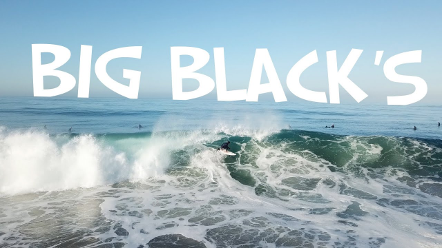Surfing Big Waves At Blacks Beach Nobodysurf