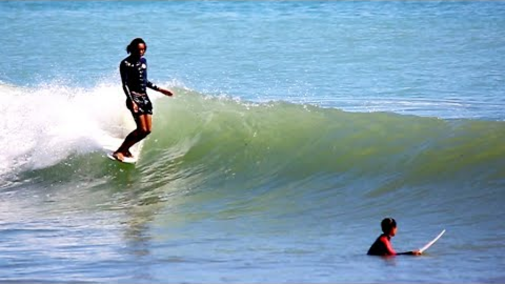 Surfing DOHENY California | Grant Noble | Fun LONGBOARDING Waves ...