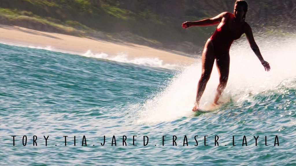 Longboarding with Tory/Tia/Jared/Fraser and Layla | NobodySurf