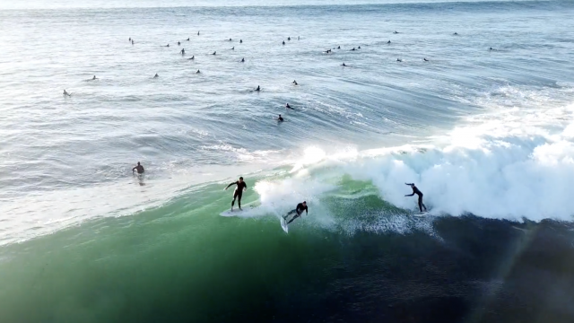 Cardiff By The Sea - Drone Footage | NobodySurf