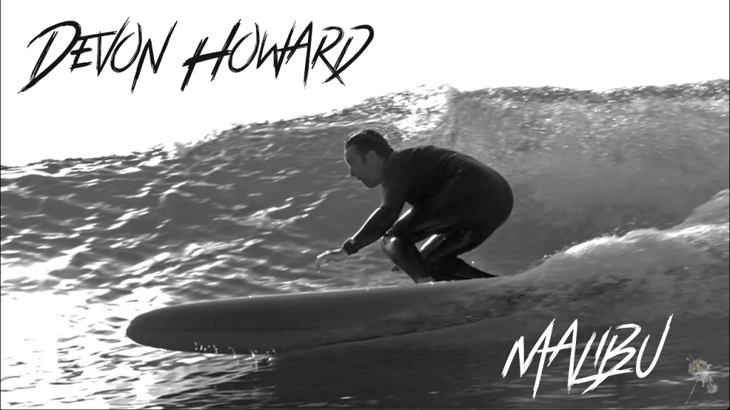 Devon Howard at Malibu on his model CI Log shaped by Wayne Rich 08/25/2023 | NobodySurf