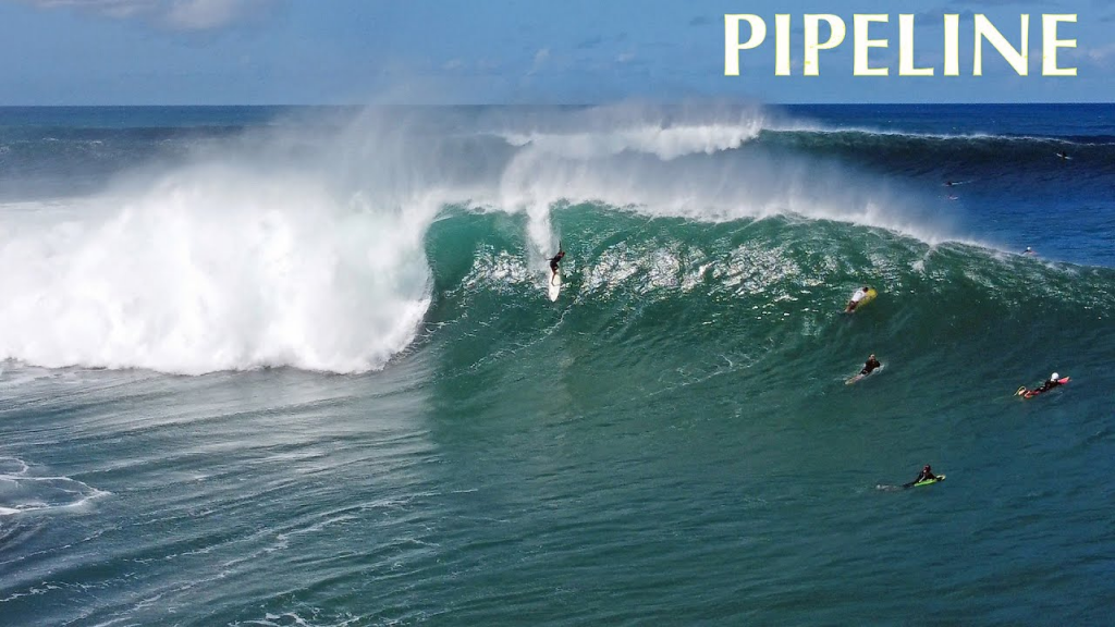 Surfing Pipeline | Giant 3rd Reef Clean-up Set | Big Waves | NobodySurf