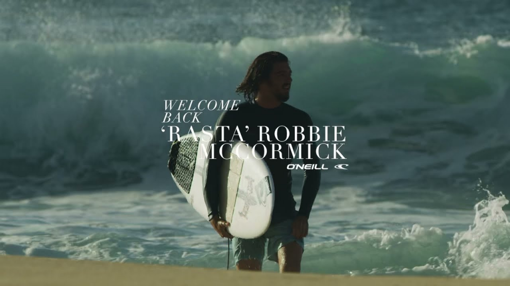 WELCOME BACK TO TEAM O'NEILL 'RASTA' ROBBIE MCCORMICK | NobodySurf