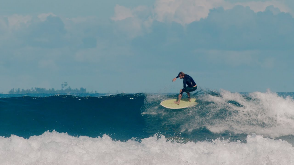 Tyler Warren Surfing Pristine Point Waves on a Fish | Fun Boys Raws ...